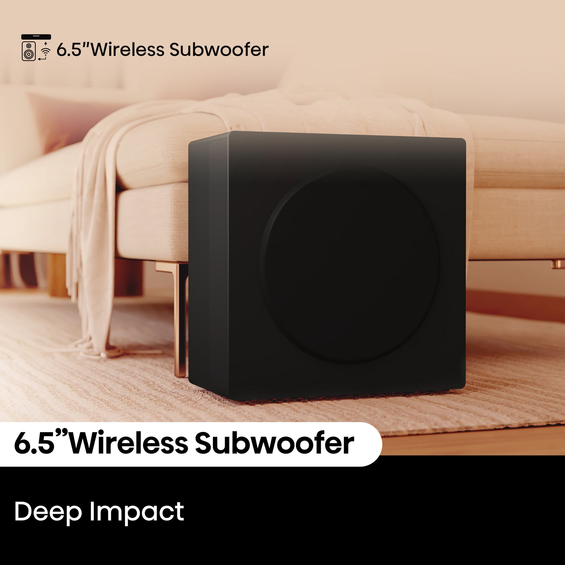 Hisense HS5100 5.1Ch, Dolby Digital Plus / DTS: X, Sound Bar with Wire