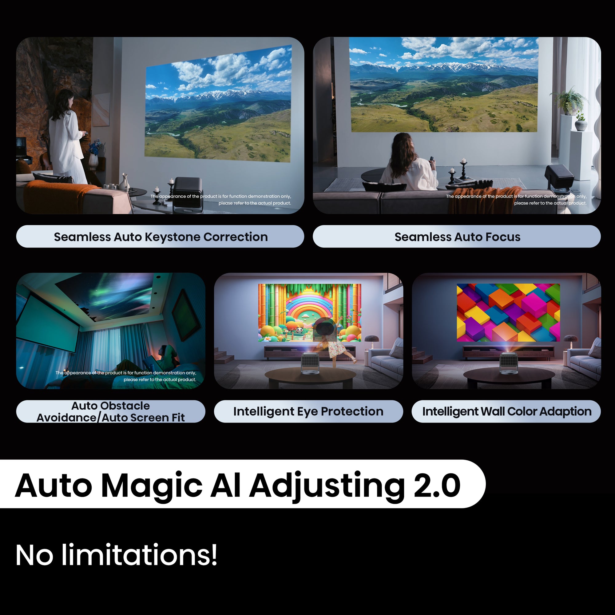 Hisense C2 Pro TriChroma Laser Smart Projector (up to 300")
